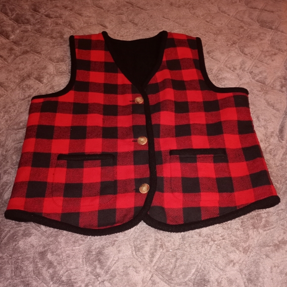 RedHead | Jackets & Coats | Large Redhead Brand Red Buffalo Check Plaid ...